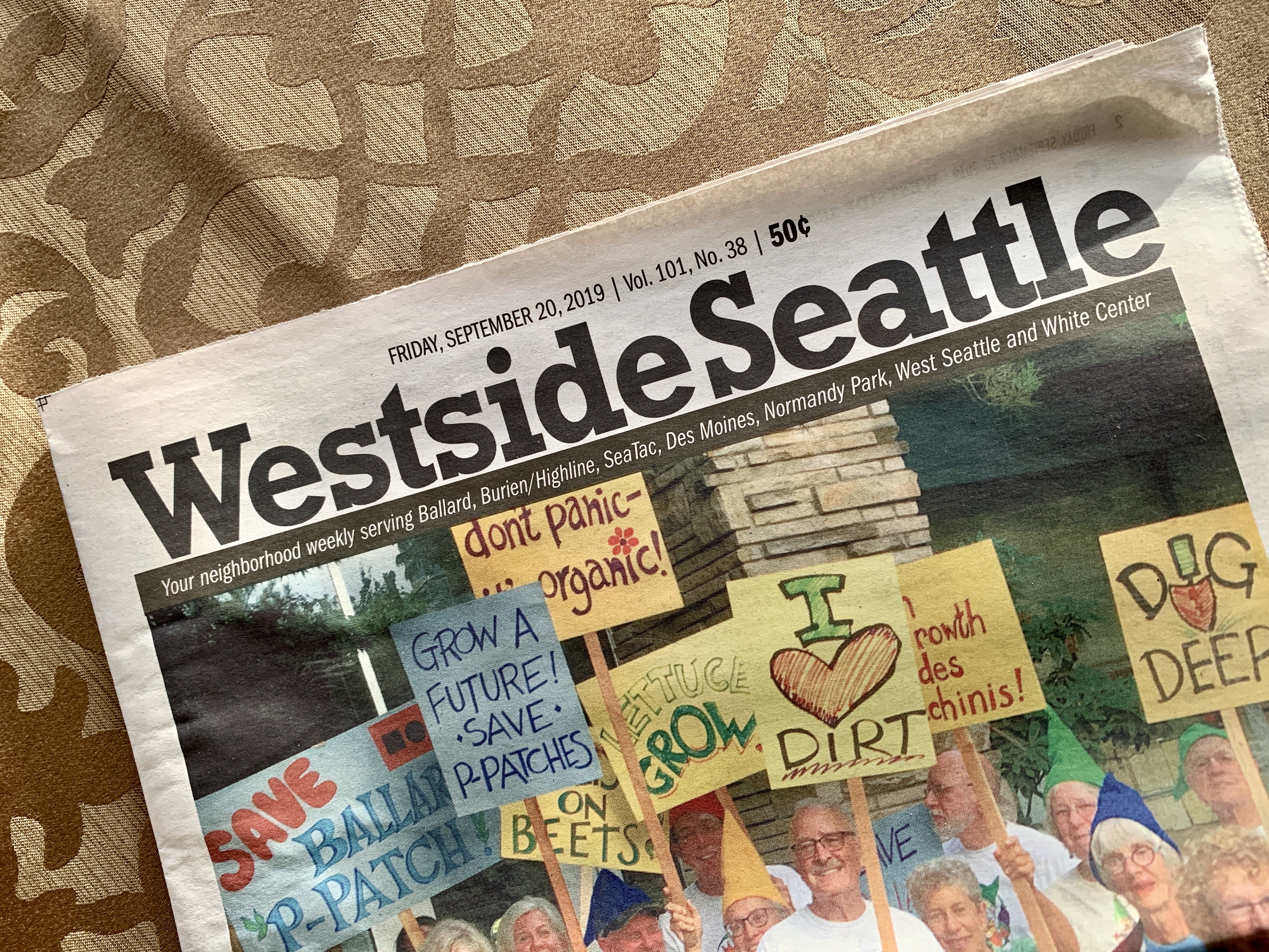 Yes we publish a print edition! Here's where to find it in West Seattle ...